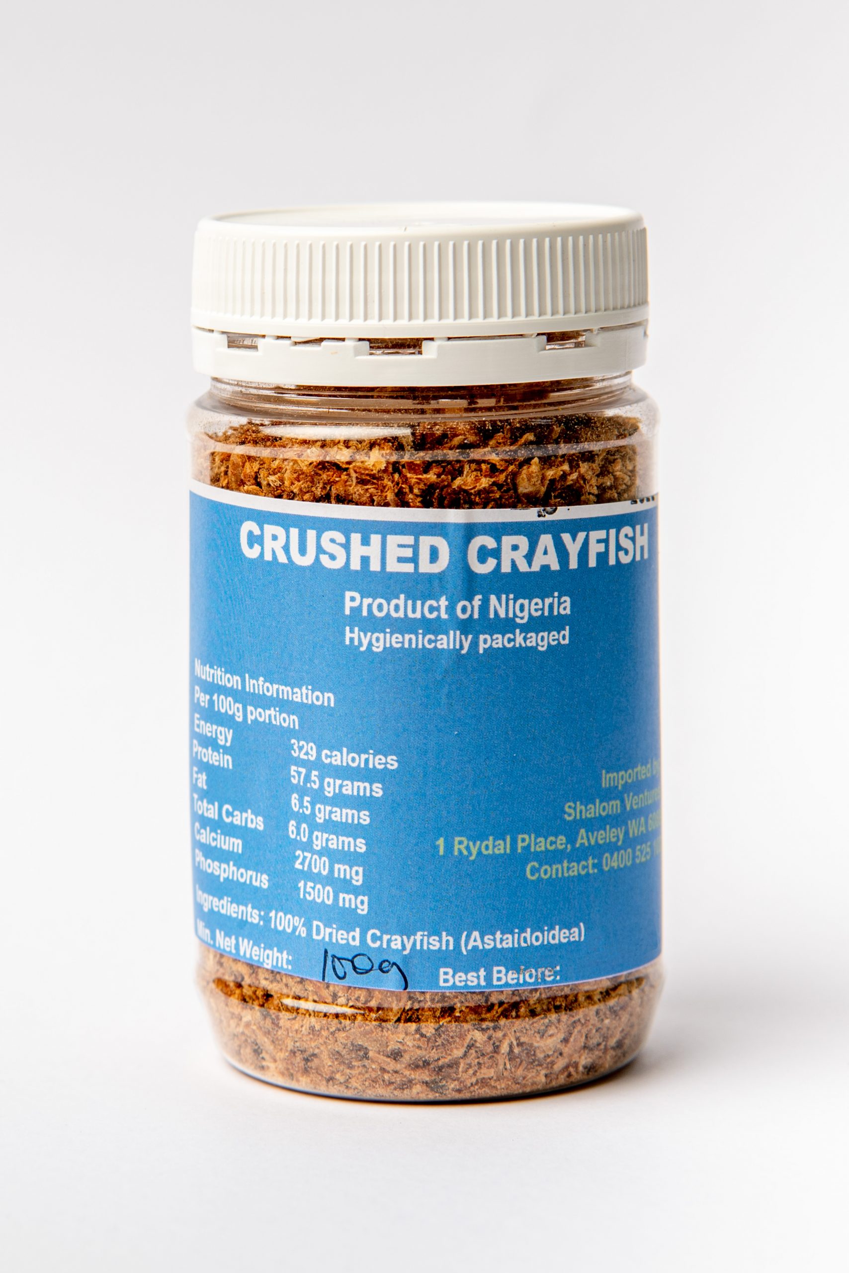 CRUSHED DRIED CRAYFISH – Shalom Ventures